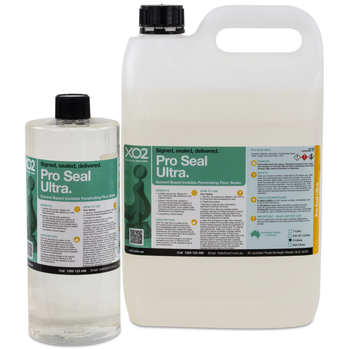 Pro Seal Ultra - Invisible Penetrating Floor Sealer | XO2®
